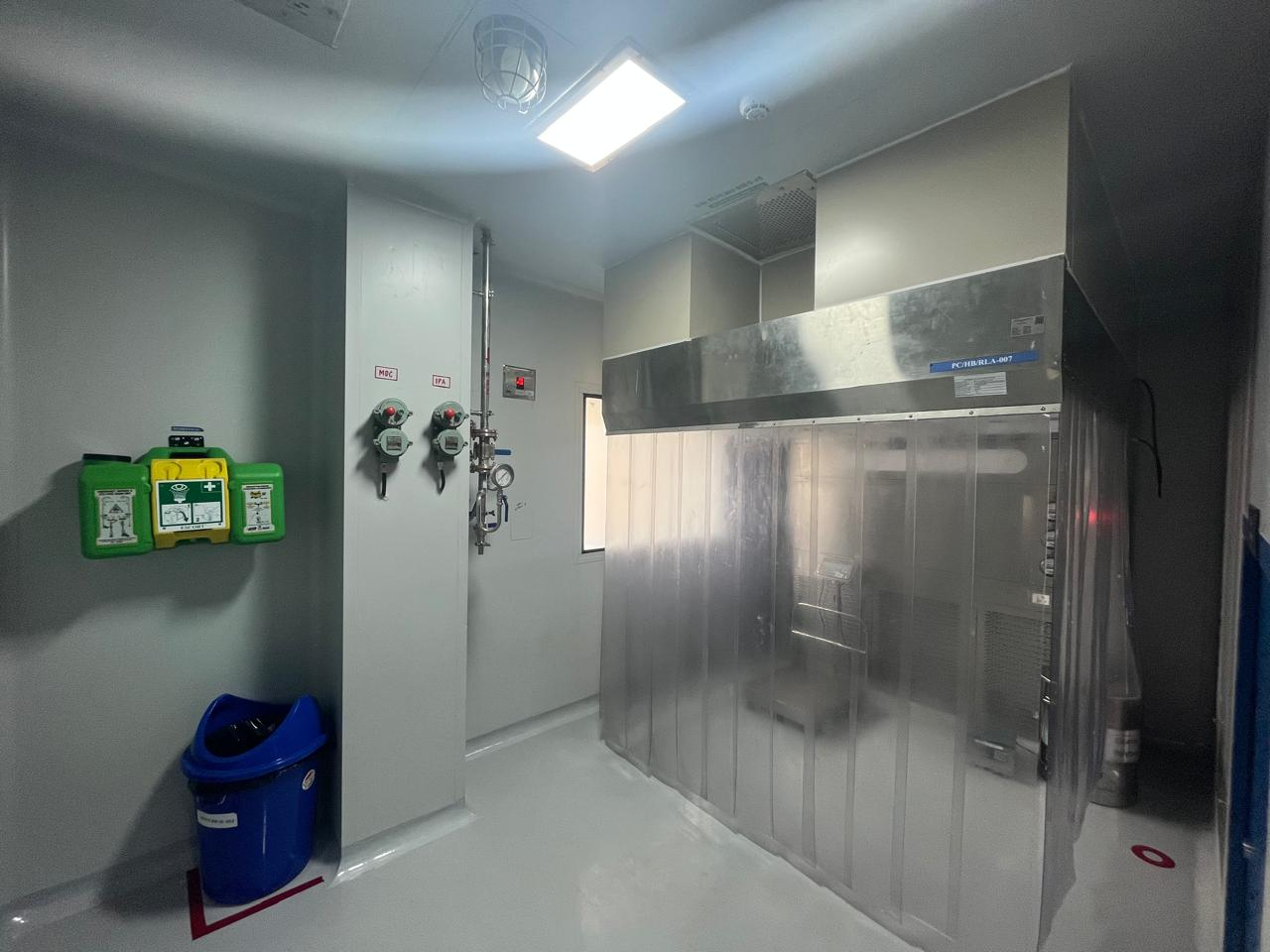 DECODING SOLVENT DISPENSING AREA IN PHARMA